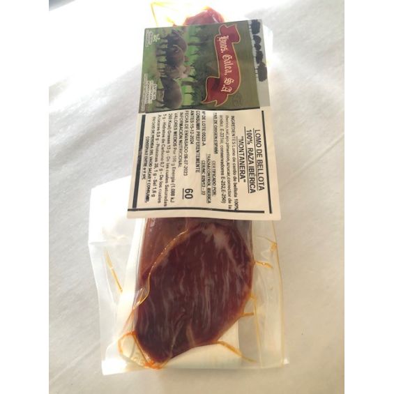 Lomo ibérico de bellota de Extremadura